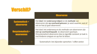 Powerpoint observeren rapporteren | PPTX