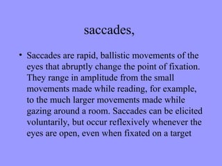 Oculomotor System within human central system | PPT