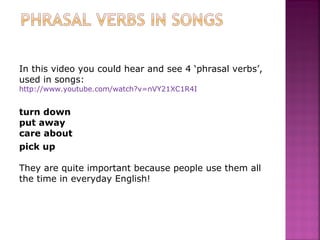 Phrasal verbs | PPT
