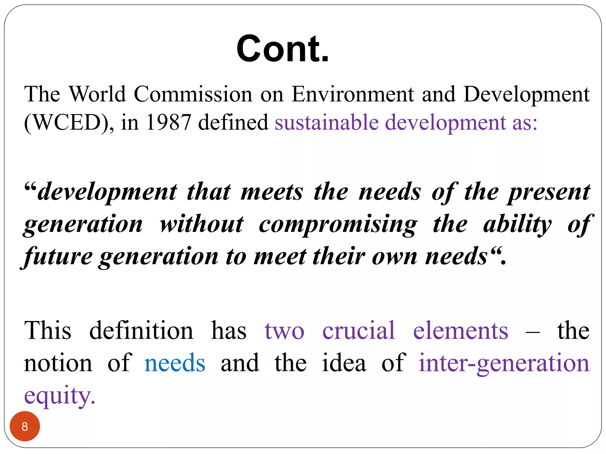 Environment Vs development | PPTX