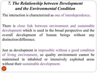Environment Vs development | PPTX
