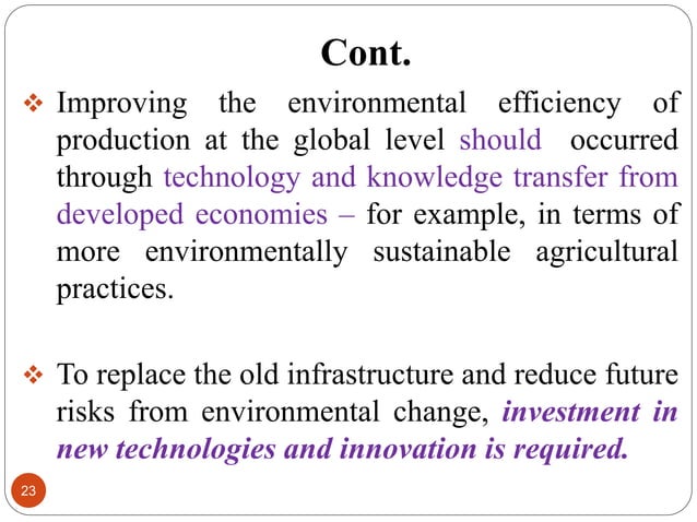 Environment Vs development | PPTX
