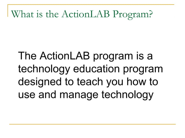 Foundations of Technology | PPT