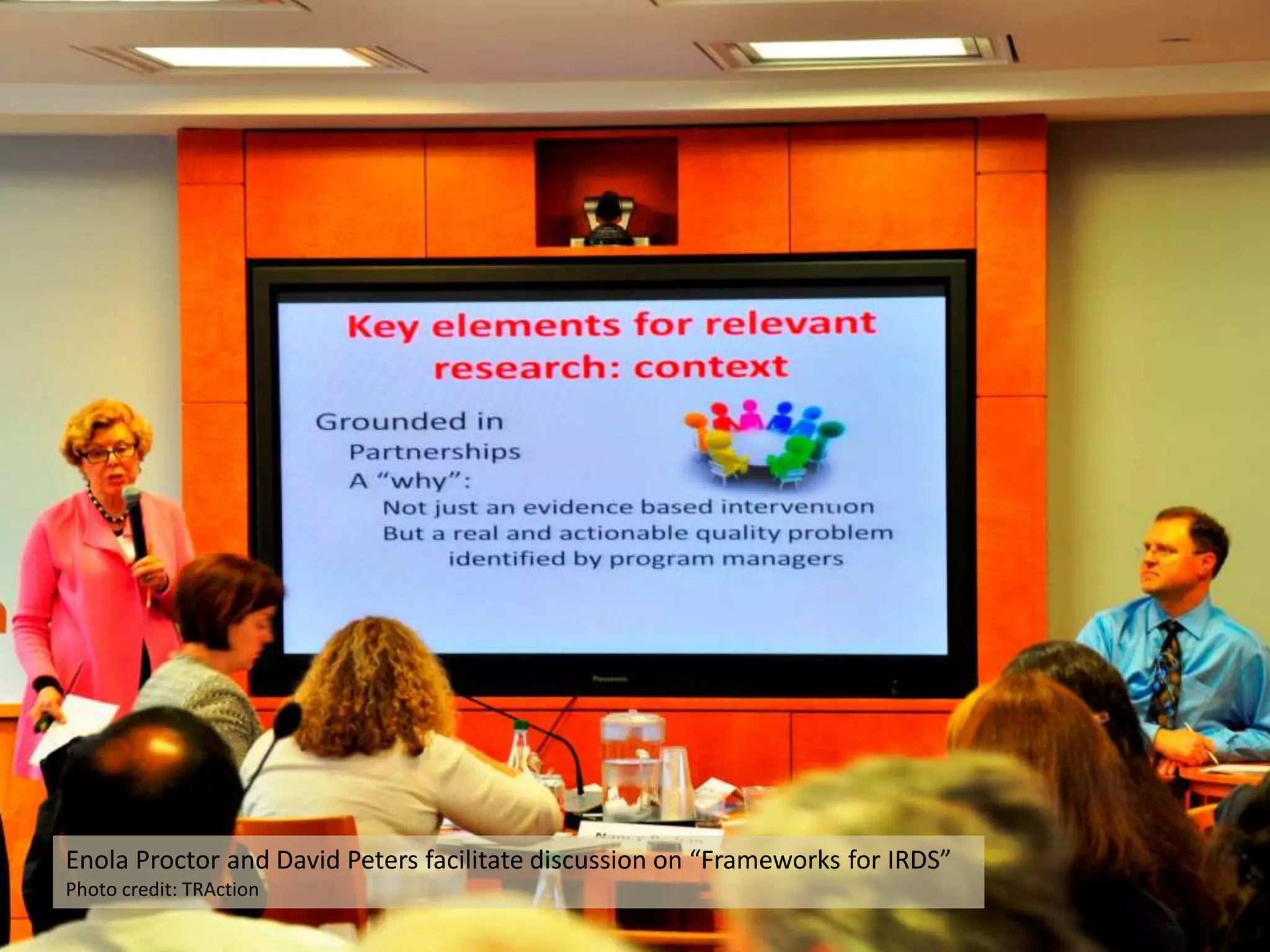 Photos from First Implementation and Delivery Science Consultative ...