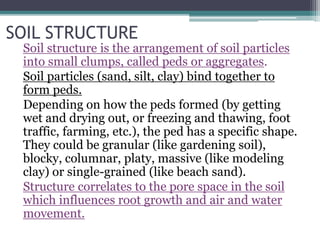 Power point of the four kinds of soil | PPTX