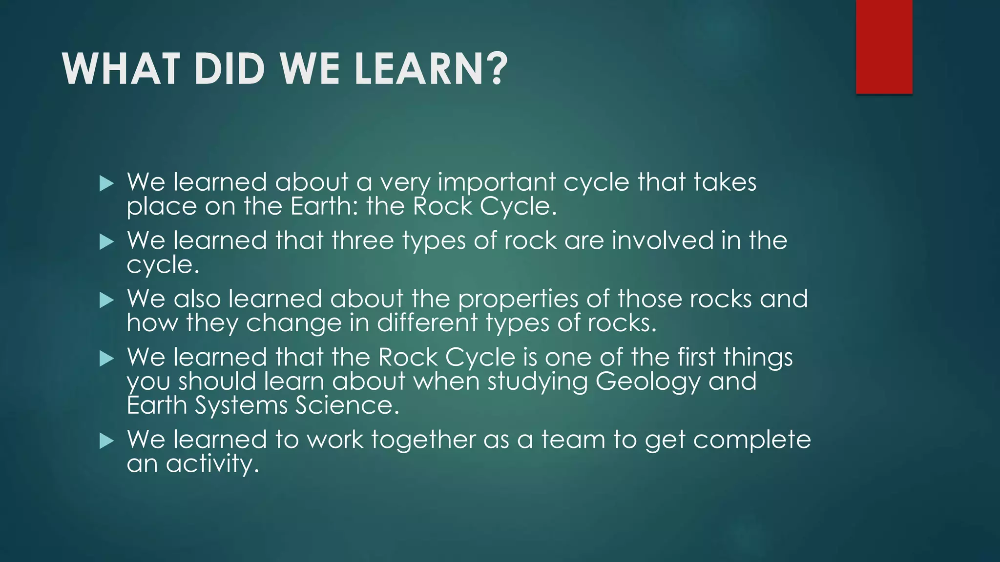 The rock cycle | PPTX | Geology | Science