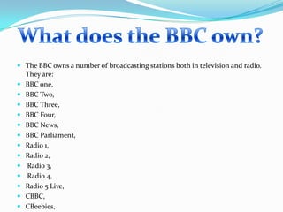 Powerpoint of unit 3 task 1... television | PPTX