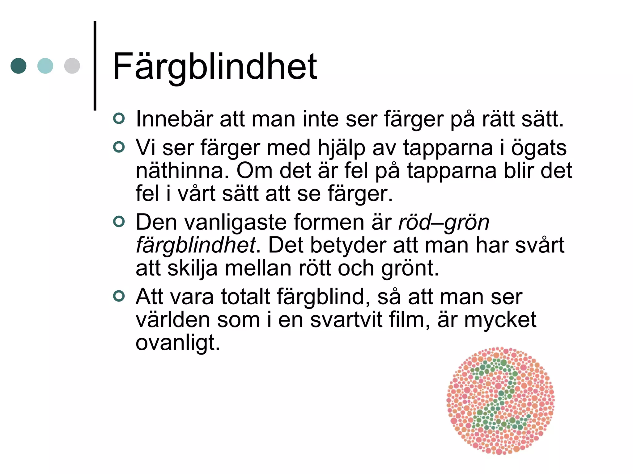Power point om ögat och synvillor | PPT