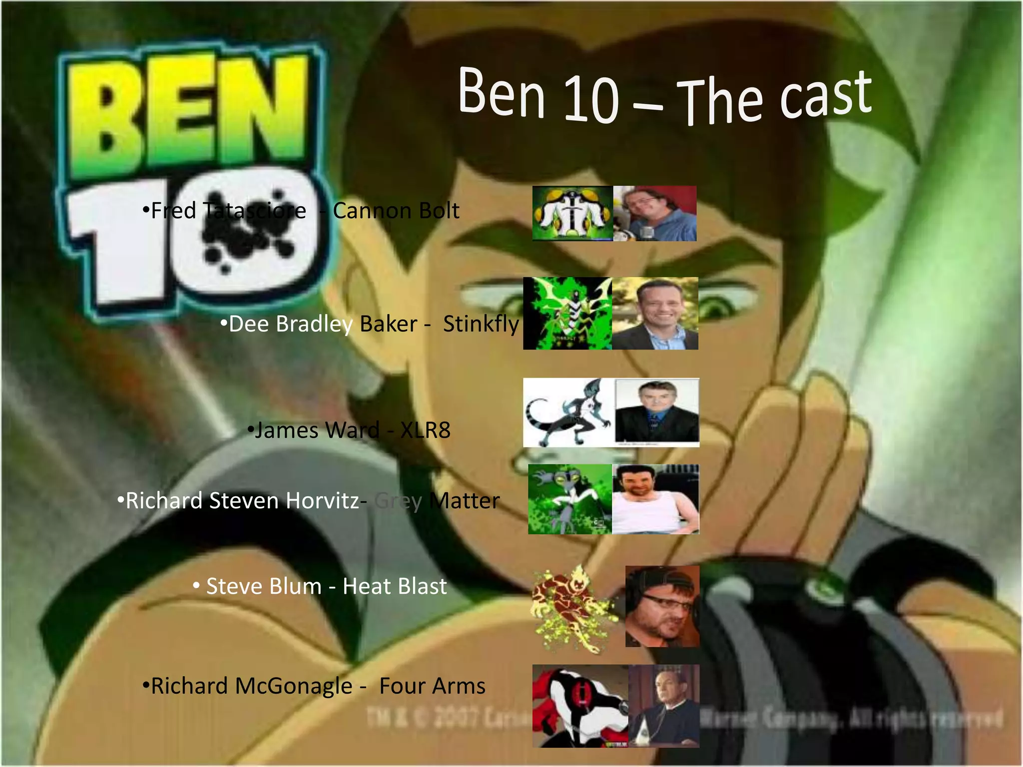 Powerpoint on ben10 clives work | PPTX