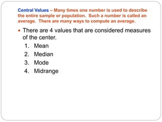 Powerpoint on Central Tendency and Dispersion.ppt
