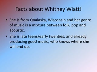 Powerpoint on chosen song | PPTX | Video Production | Content Production