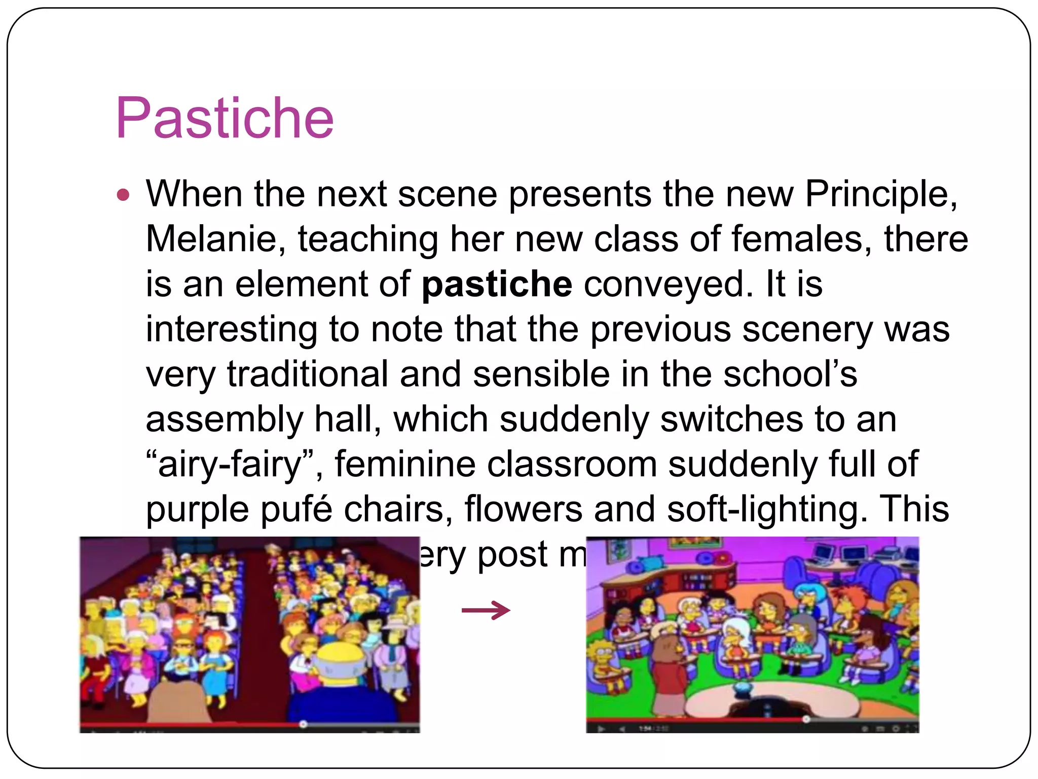 Case study: The Simpsons episode, post-modernism | PPTX