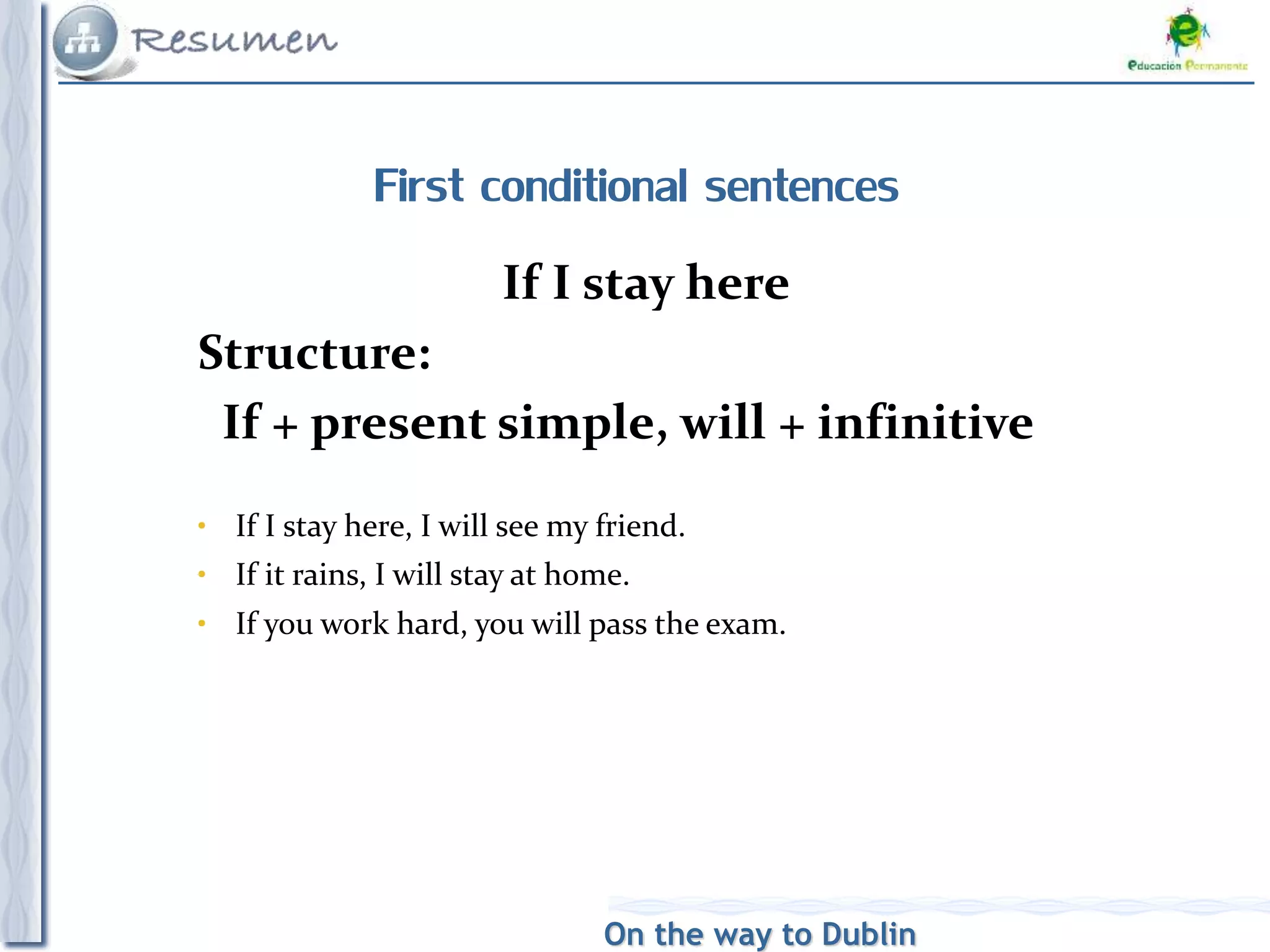 Powerpoint On Conditionals I Ii Iii Ppt