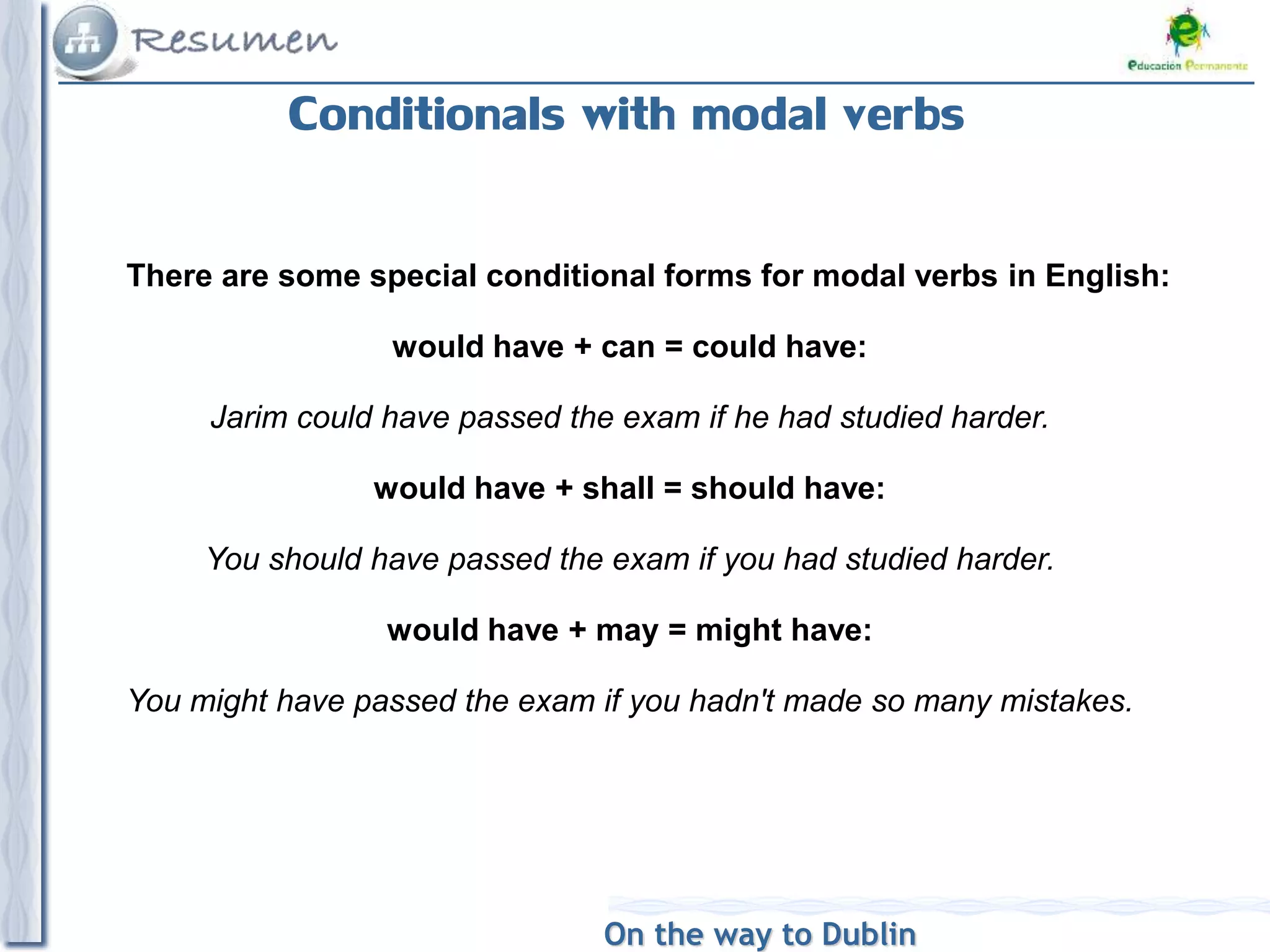 Powerpoint on conditionals I, II, III | PPT
