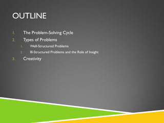 Power point on creative problem solving | PPT | Science