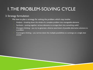 Power point on creative problem solving | PPT | Science