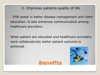 Powerpoint on electronic health record lab 1 | PPTX
