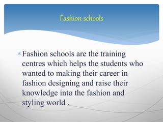 Powerpoint on fashion | PPTX