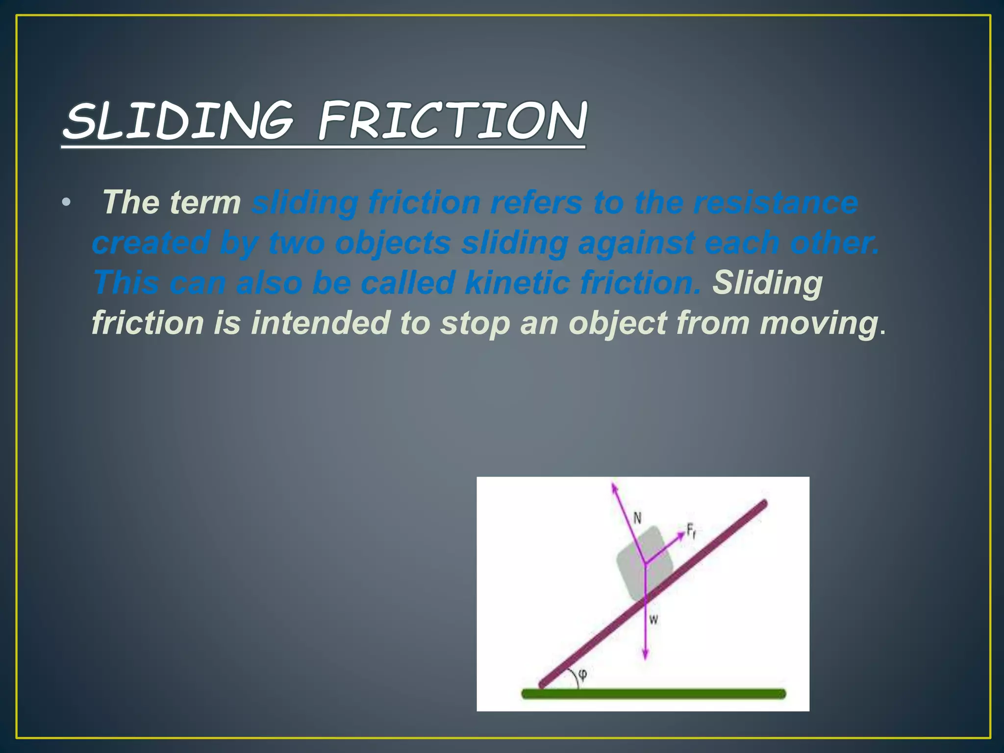 Power point on friction | PPT