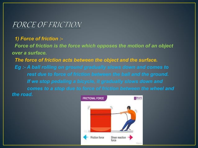Power point on friction | PPT