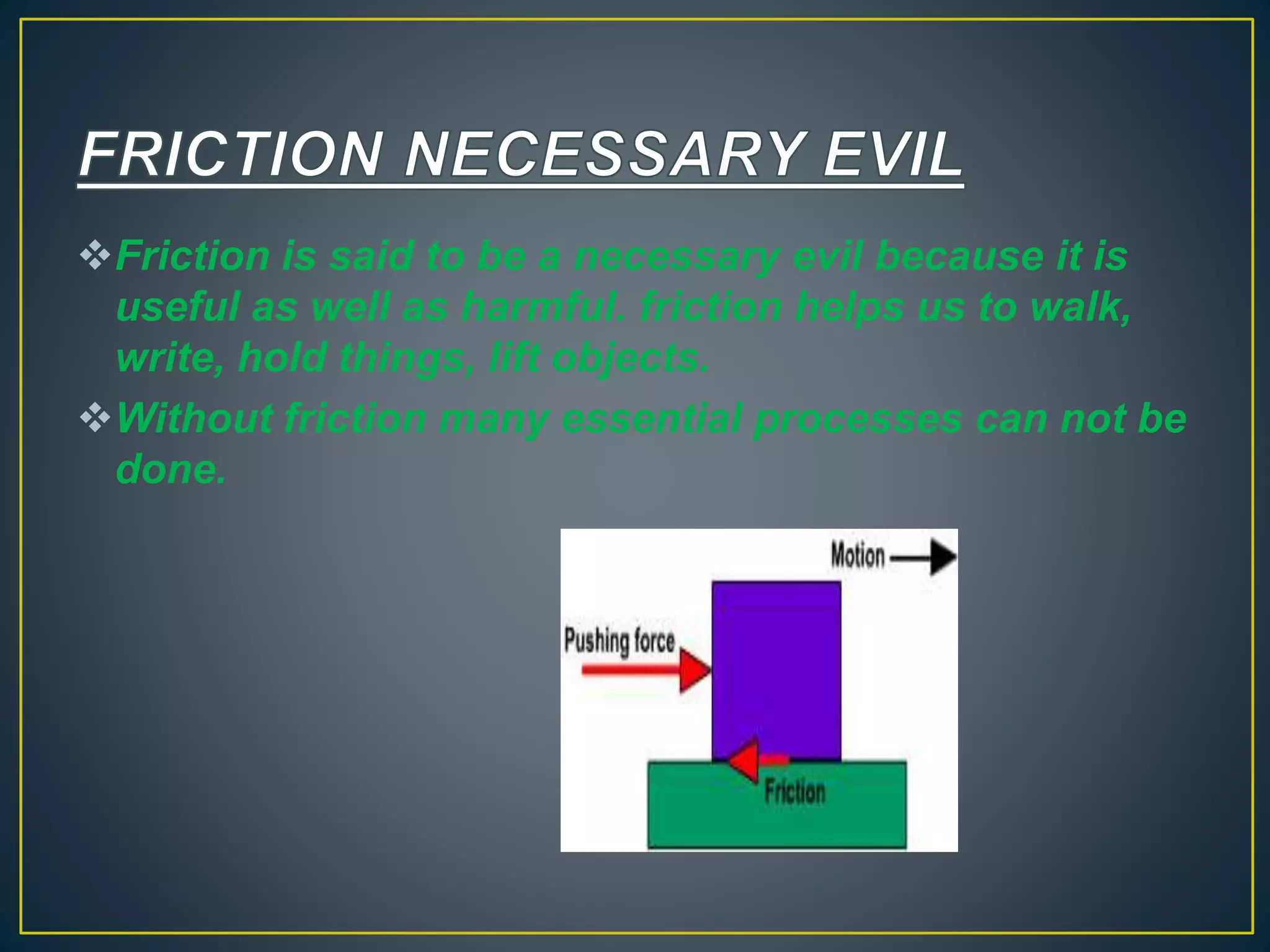 Power point on friction | PPT