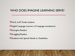 Imagine Learning | PPT