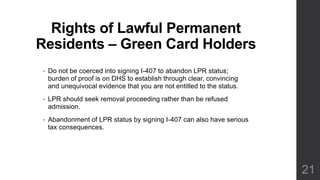 Powerpoint on immigration executive orders | PPT