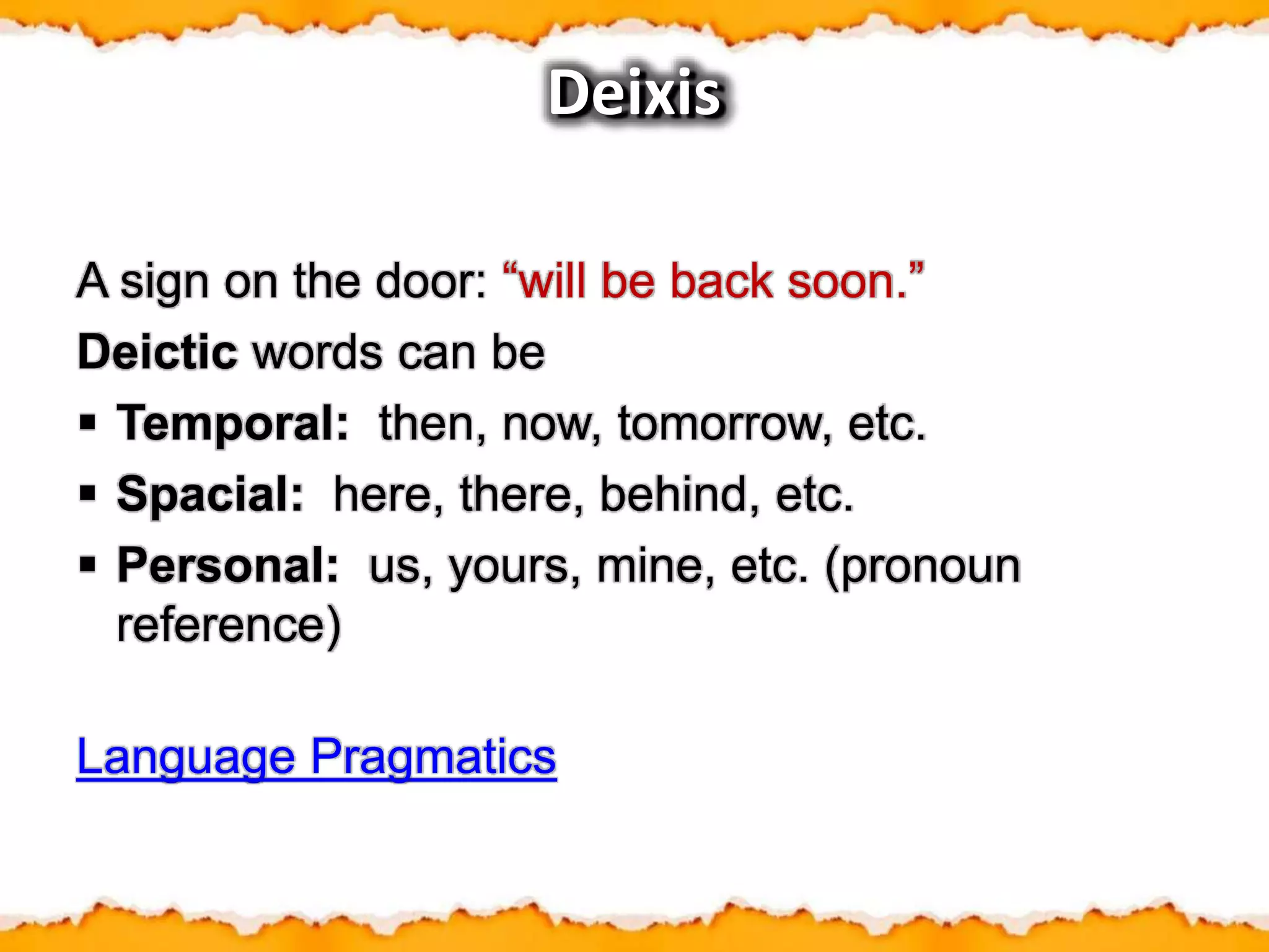 Powerpoint on Lecture 5. Semantics | PPT