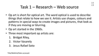 Powerpoint op art | PPT