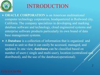 Power point oracle db 12c | PPT