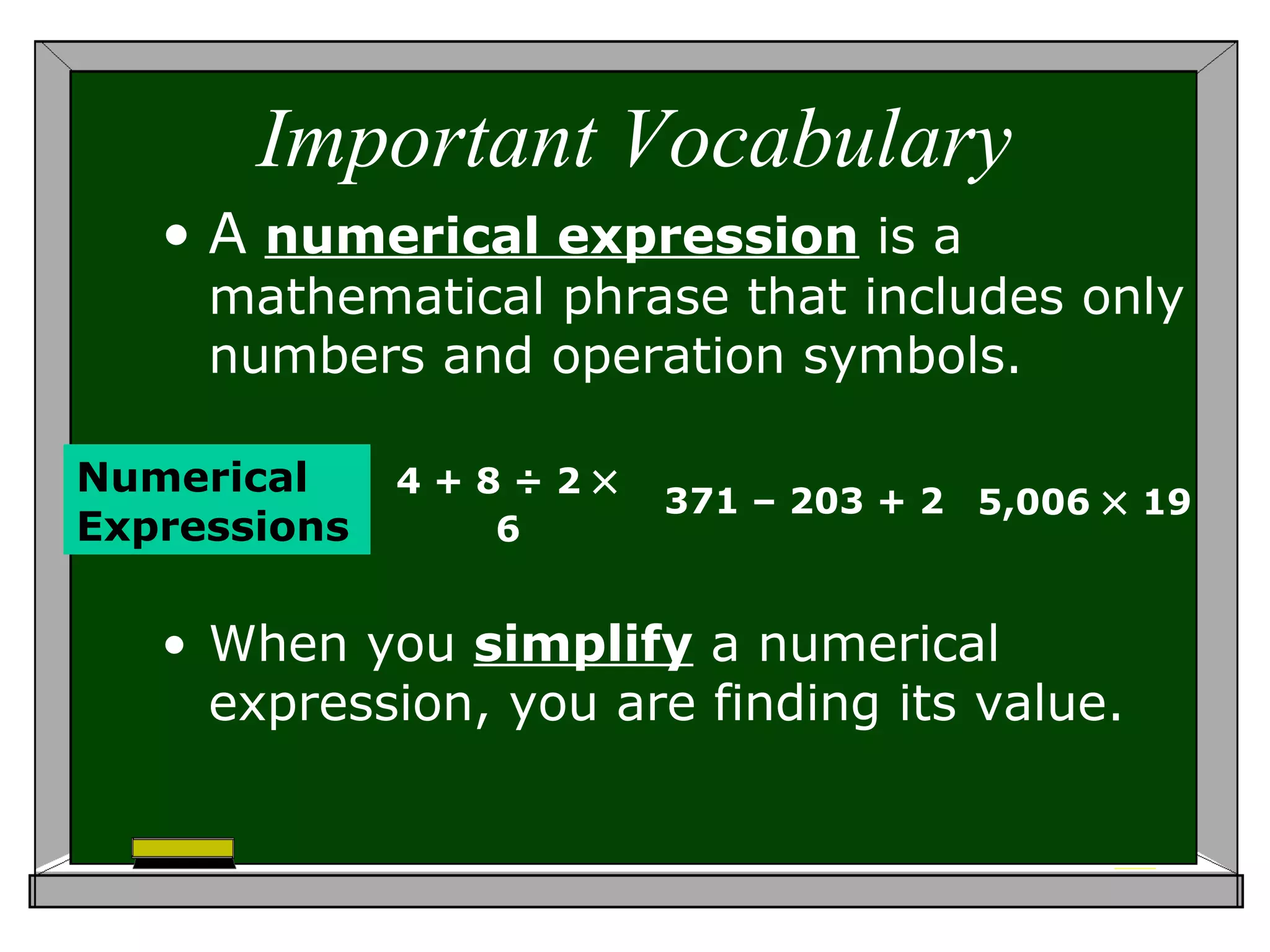 order of operations | PPT