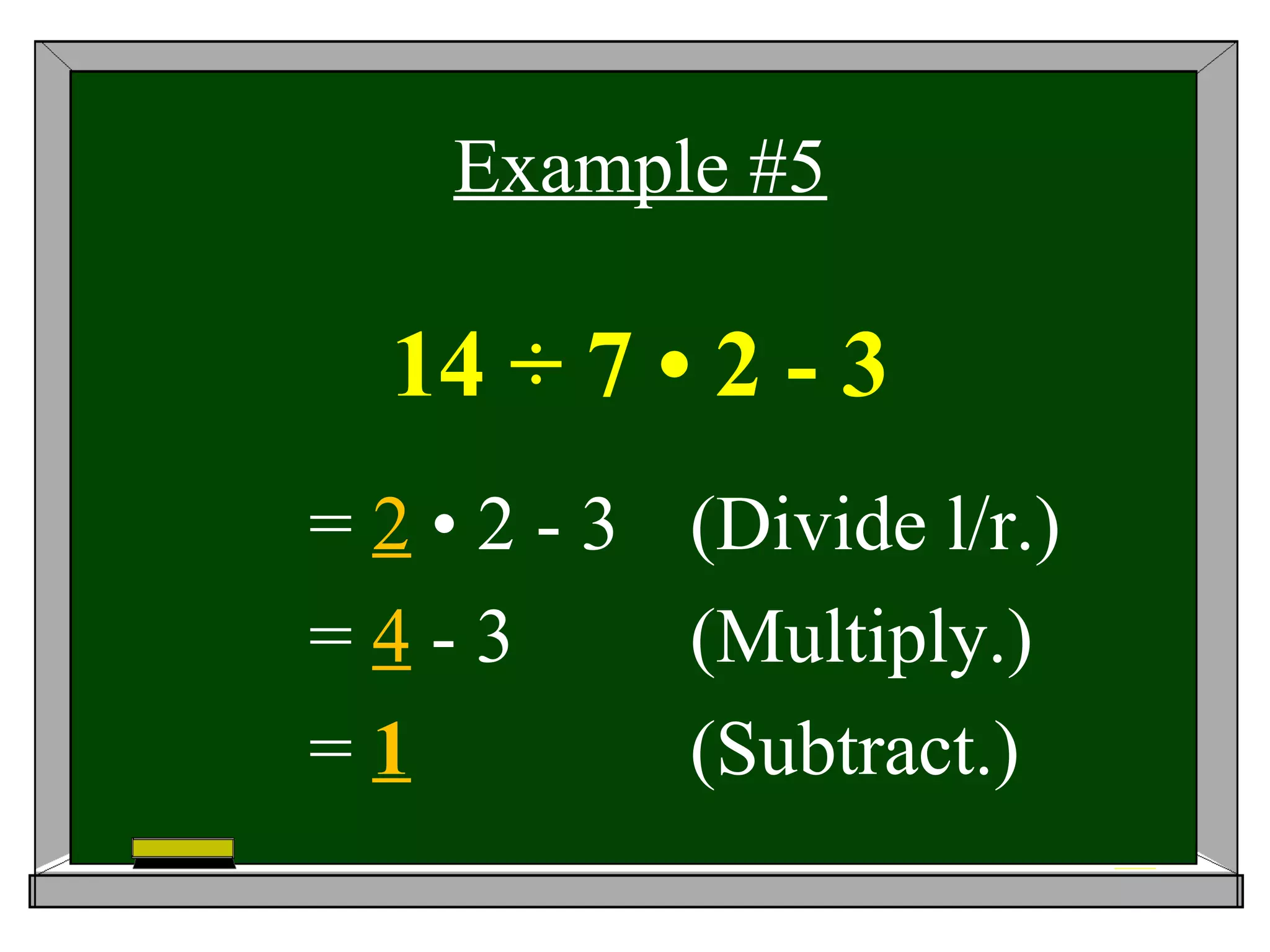 order of operations | PPT