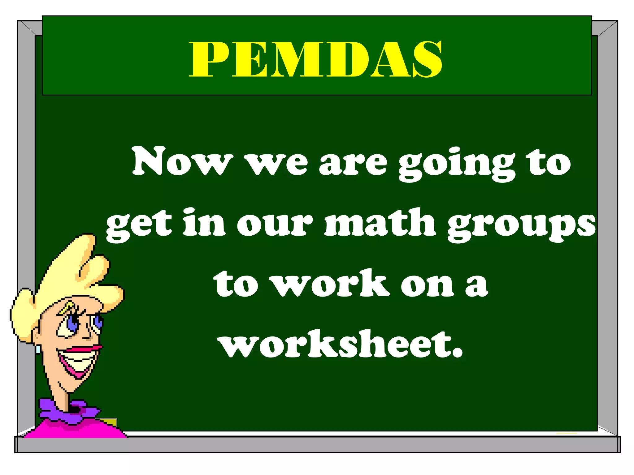 order of operations | PPT