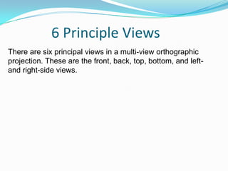 Powerpoint orthographic projections | PPTX