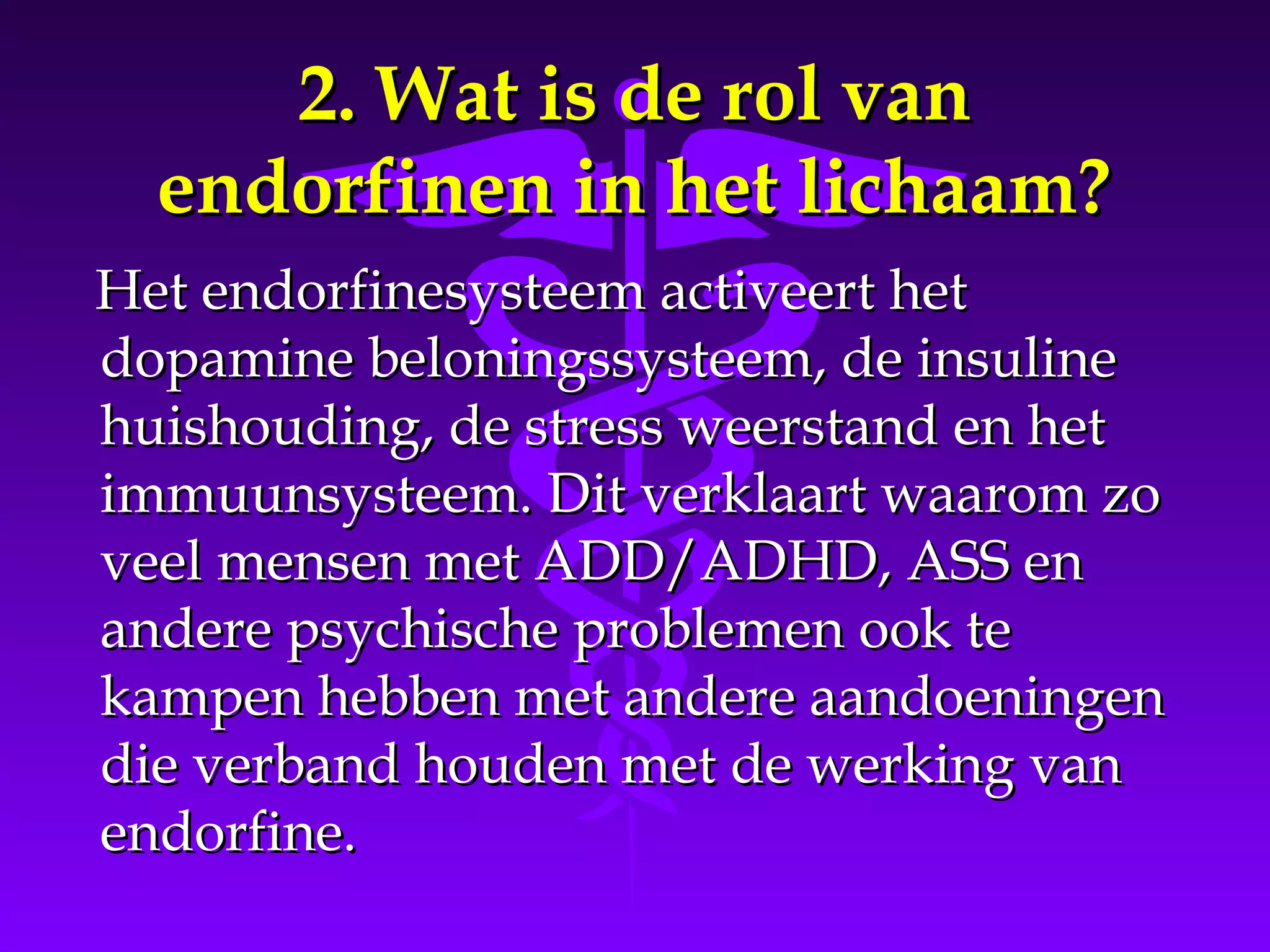 Nieuwe inzichten in de behandeling van ADHD | PPT