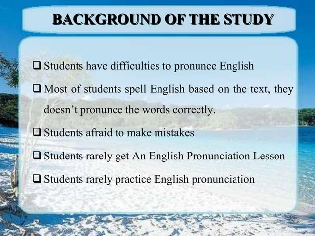 Using Repetition Drill to Improve Student's Pronunciation Skill | PPT