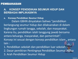 Konsep Dasar Pendidikan | PPTX