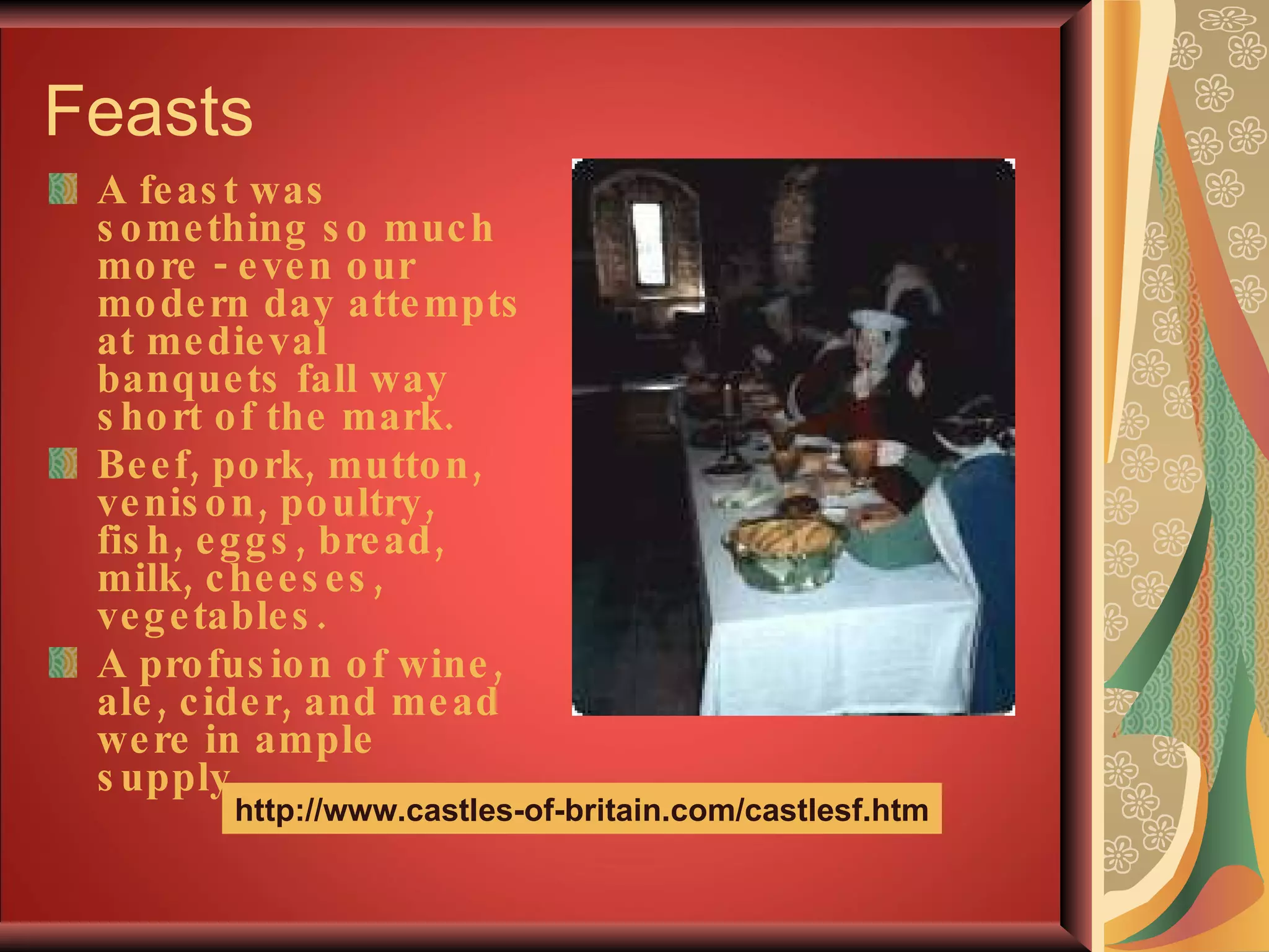 Paolap3PowerpointFood and drink of the renaissance | PPT