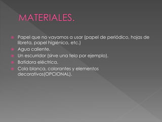 Paula Ferrairó- papel reciclado | PPTX