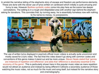 Coldplay Paradise Elephant Drawing