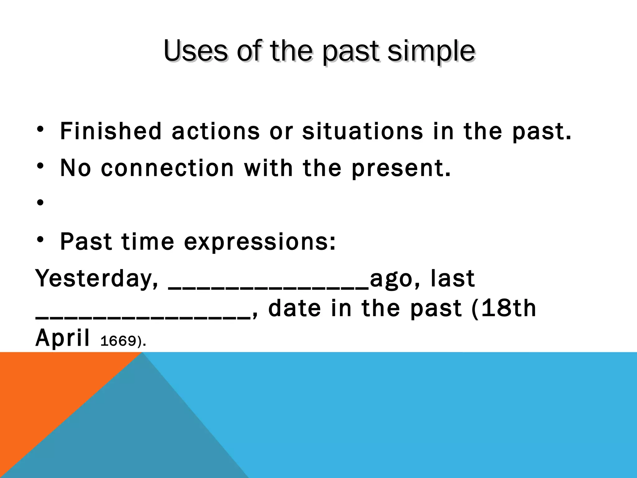 Powerpoint past simple | ODP