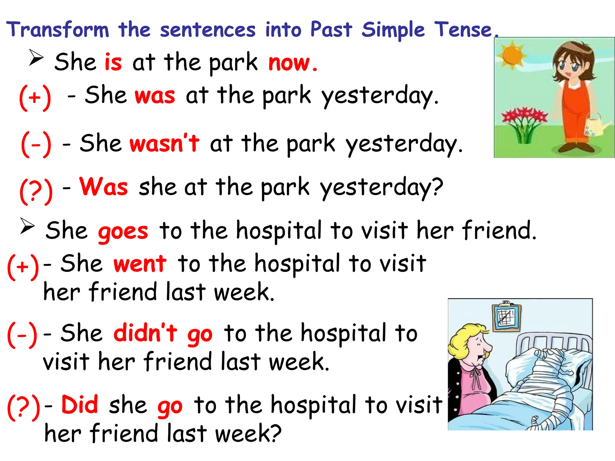 power point past simple.ppt simple pst tense | PPT