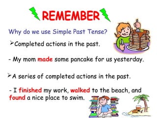power point past simple.ppt for kids whose English is not their native ...
