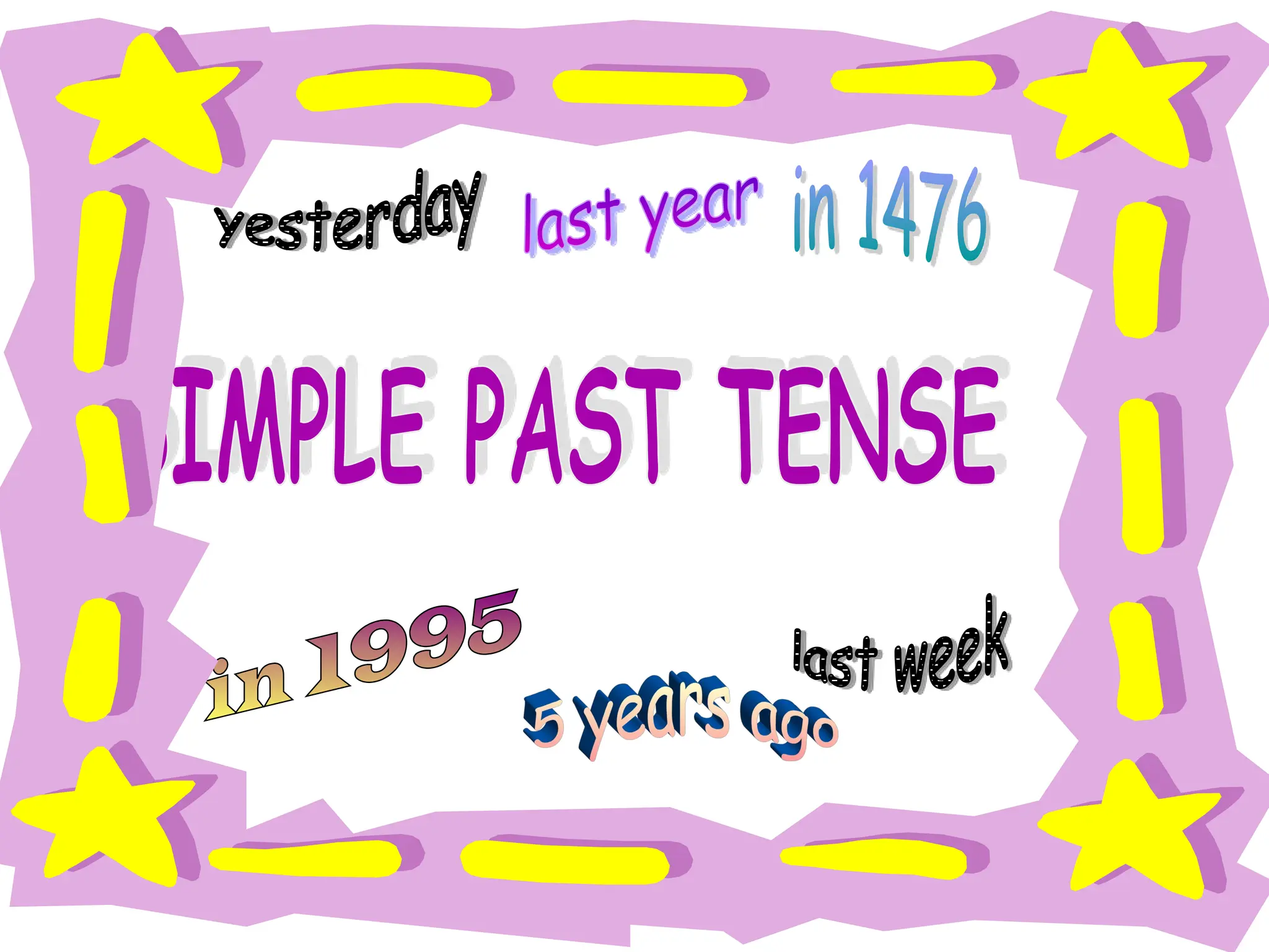 power point past simple for students.ppt