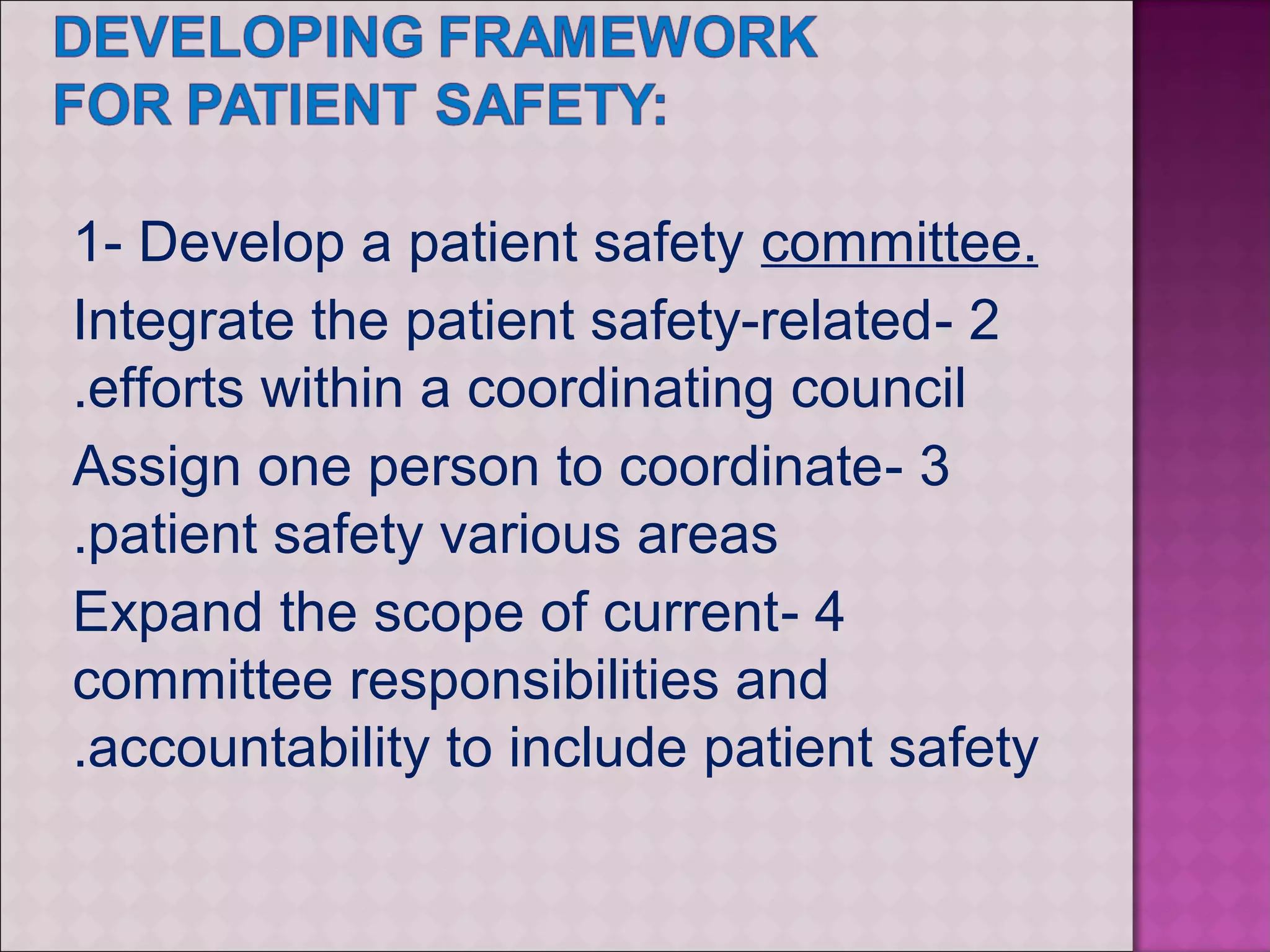 Power point patient saftey final 2010 | PPT