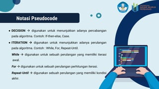 Power Point PB 3 - Penulisan dan Notasi Algoritma Pemrograman.pptx