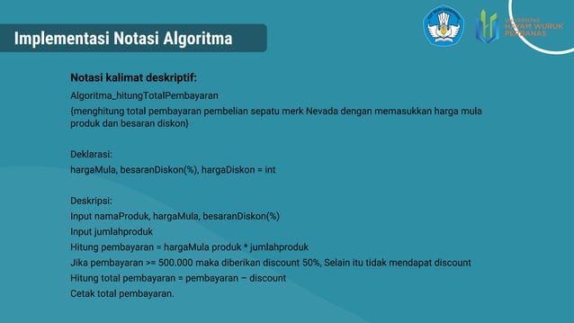 Power Point PB 3 - Penulisan dan Notasi Algoritma Pemrograman.pptx