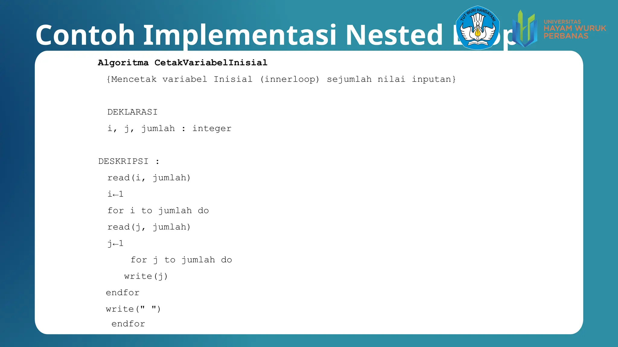 Power Point PB 5 - Struktur Algoritma Perulangan.pptx
