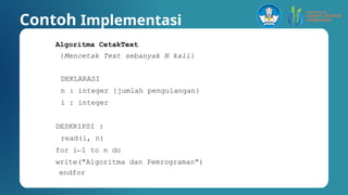Power Point PB 5 - Struktur Algoritma Perulangan.pptx