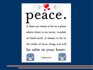 Power point peace | ODP